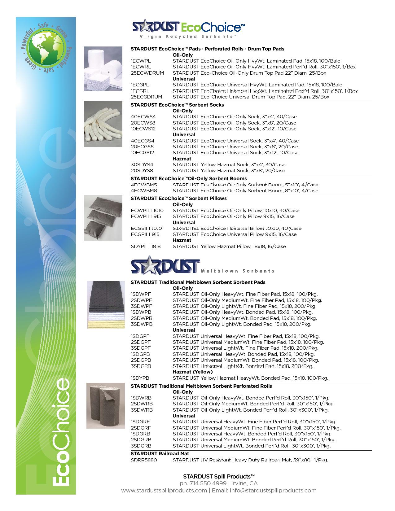 Product Flyers | Stardust Super Absorbent