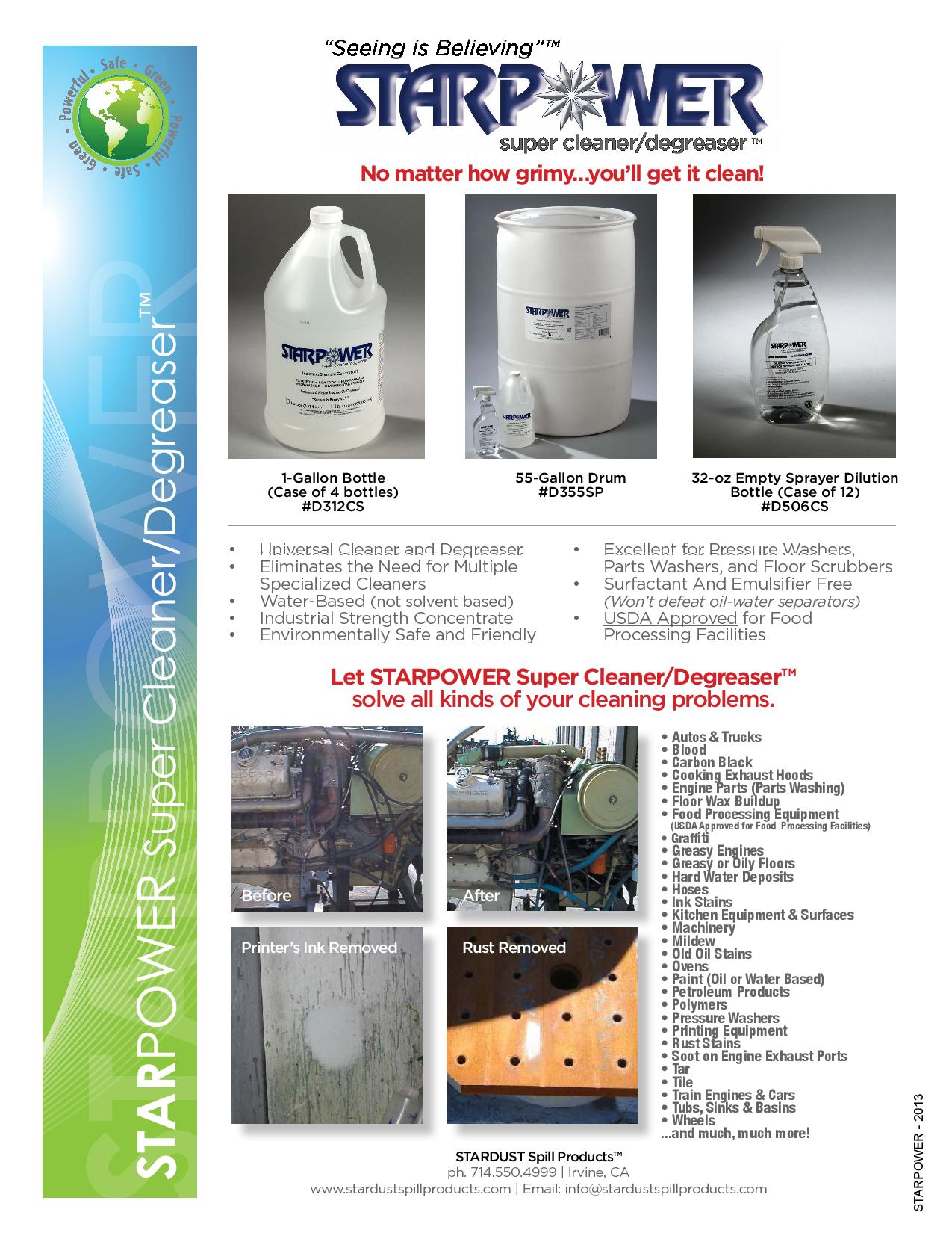 Product Flyers | Stardust Super Absorbent